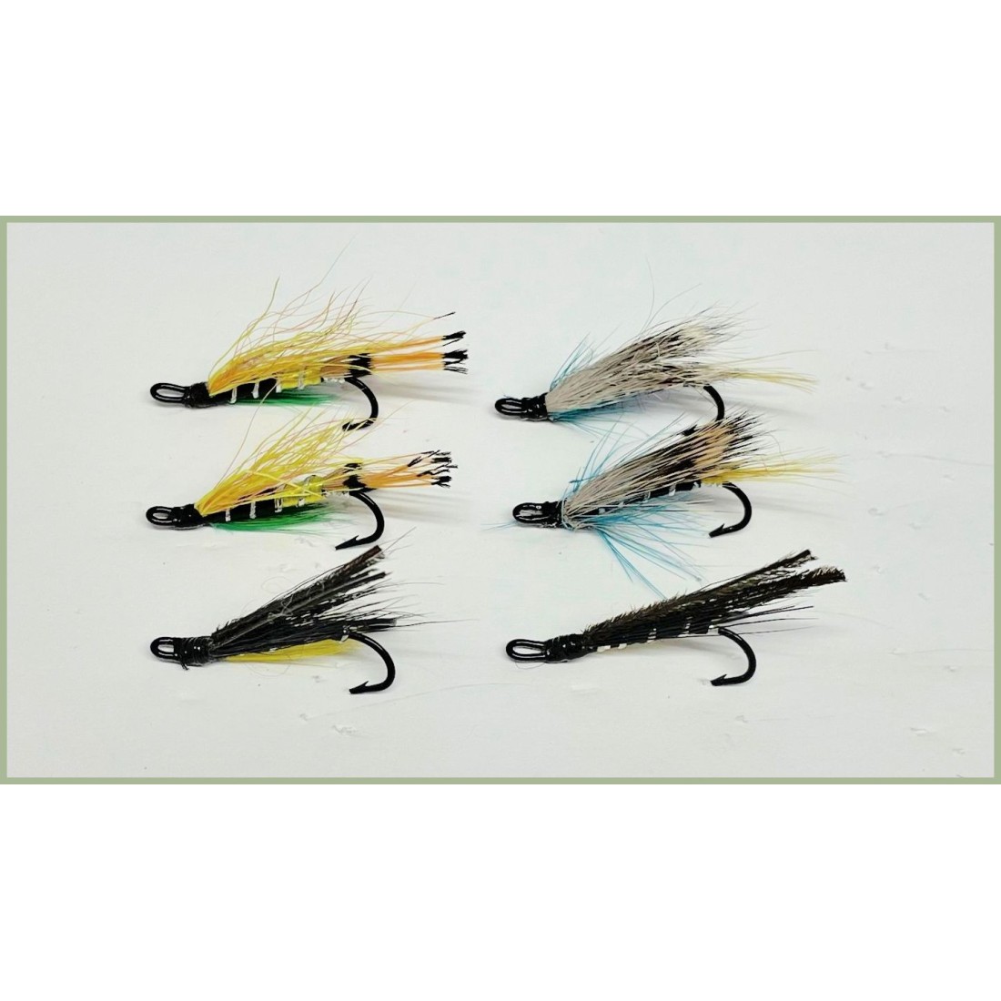Double hook salmon fishing flies - Troutflies UK